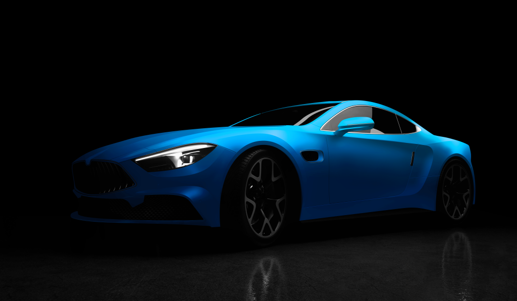 Car Tint Film 419 Gloss Light Blue - Georgiadis Color Sign