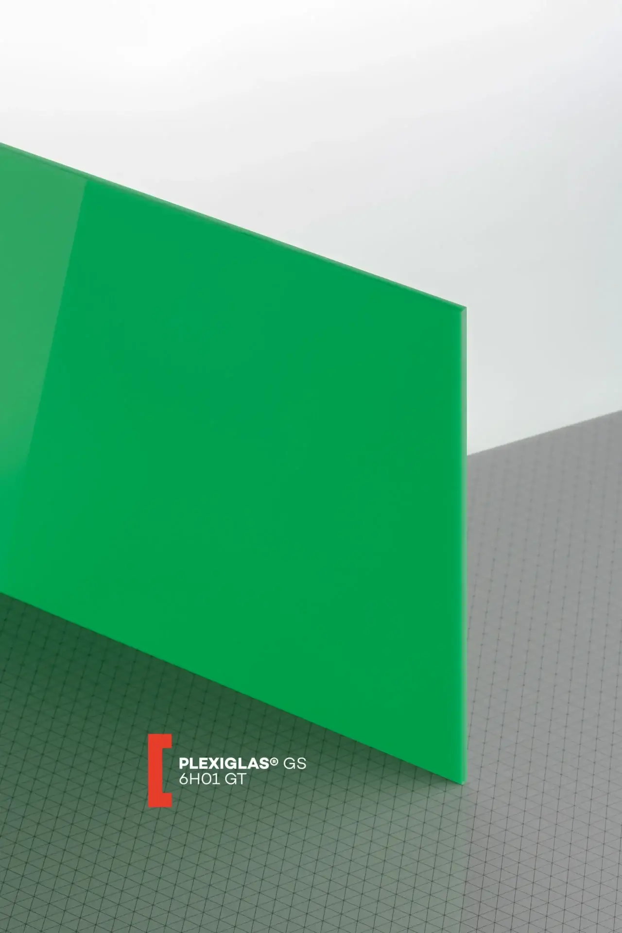 Plexiglas® GS Green 6H01 | Acrylic Plexiglass Sheet - Georgiadis Color Sign