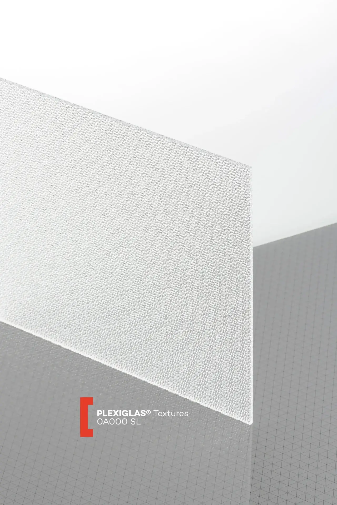 Plexiglas®Textures Clear Light-scattering 0A000 SL - Georgiadis Color Sign