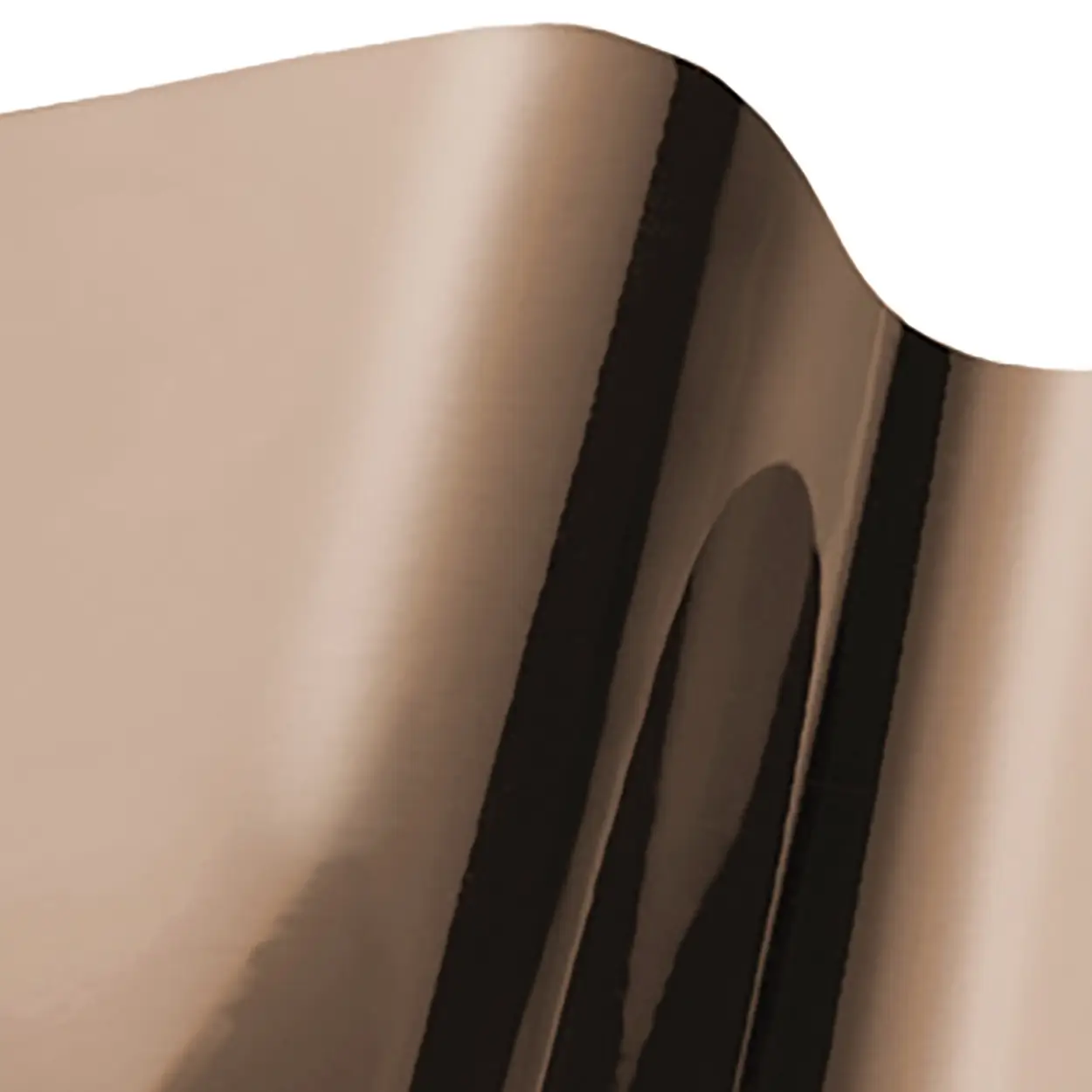 Mirror Sticker Smooth Satin Copper E3161 - Georgiadis Color Sign